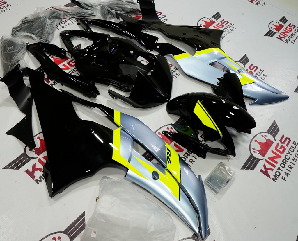 Yamaha R6 Fairings (2008-2016) Black, Silver, Neon Yellow