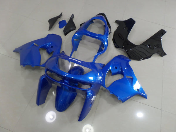 Kawasaki Ninja ZX9R Fairings (1998-1999) Blue, White, Black